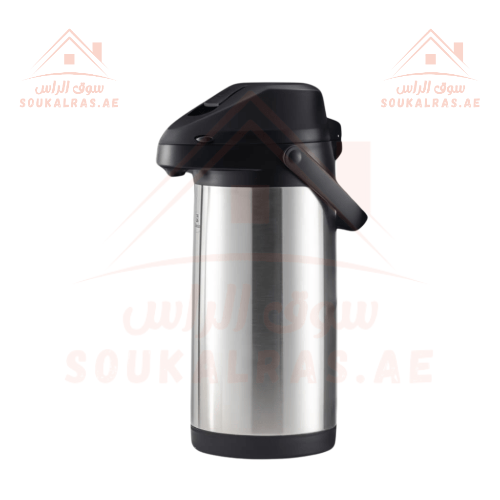 4 Liters Stainless Steel Airpot Flask for Tea and Coffee | Pump Pour S ...