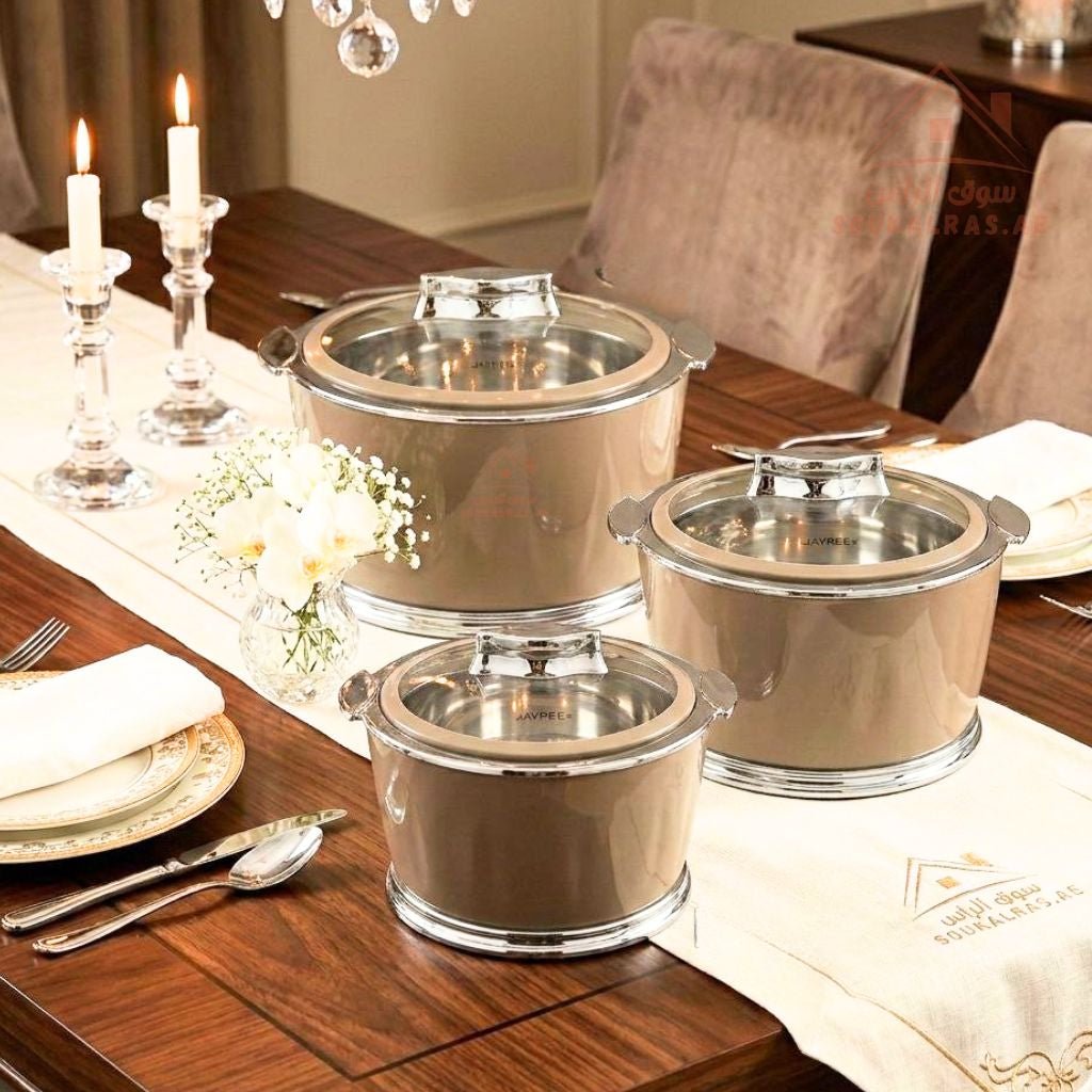 JAYPEE Dazzle Thermal Insulated Hot Pot Casserole Set - Keep Your Food ...