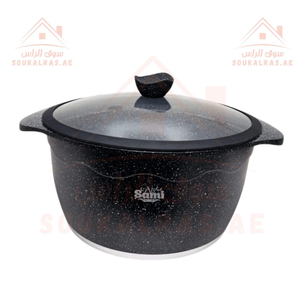 House Roland Granite 18-Piece Non-Stick Cookware Set with Casserole, F ...